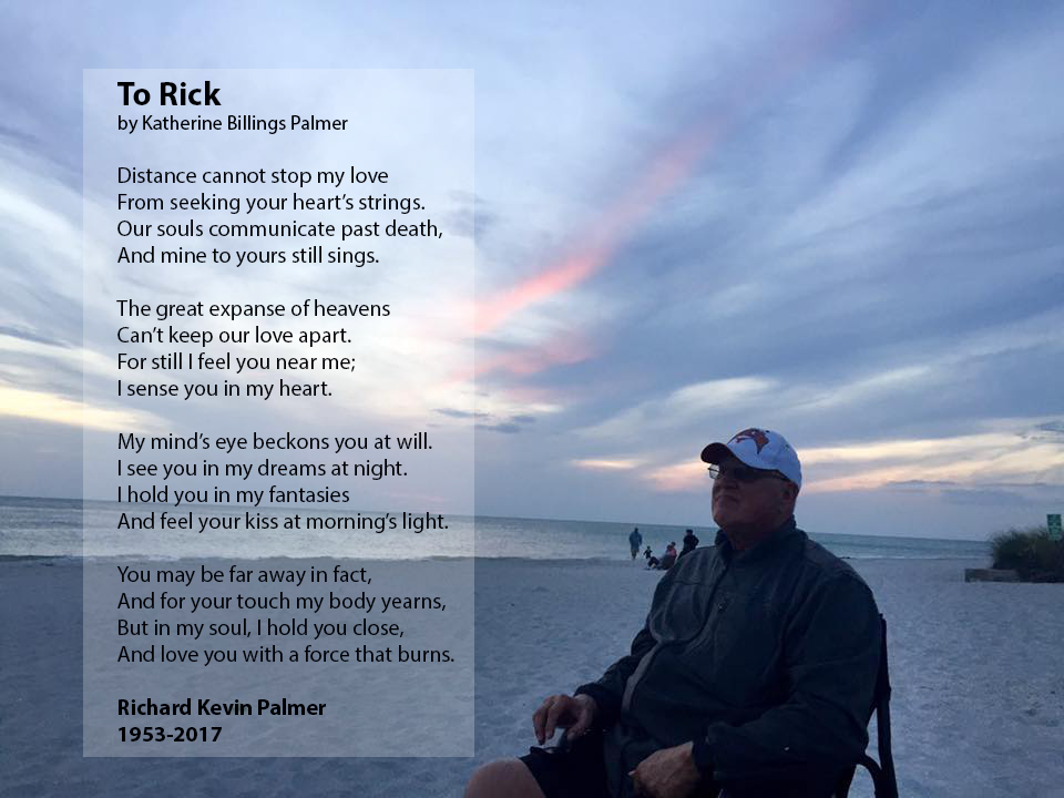 To Rick | The Writing Widow